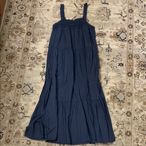 Universal Thread | Dresses | Universal Thread Navy Blue Maxi Dress ...